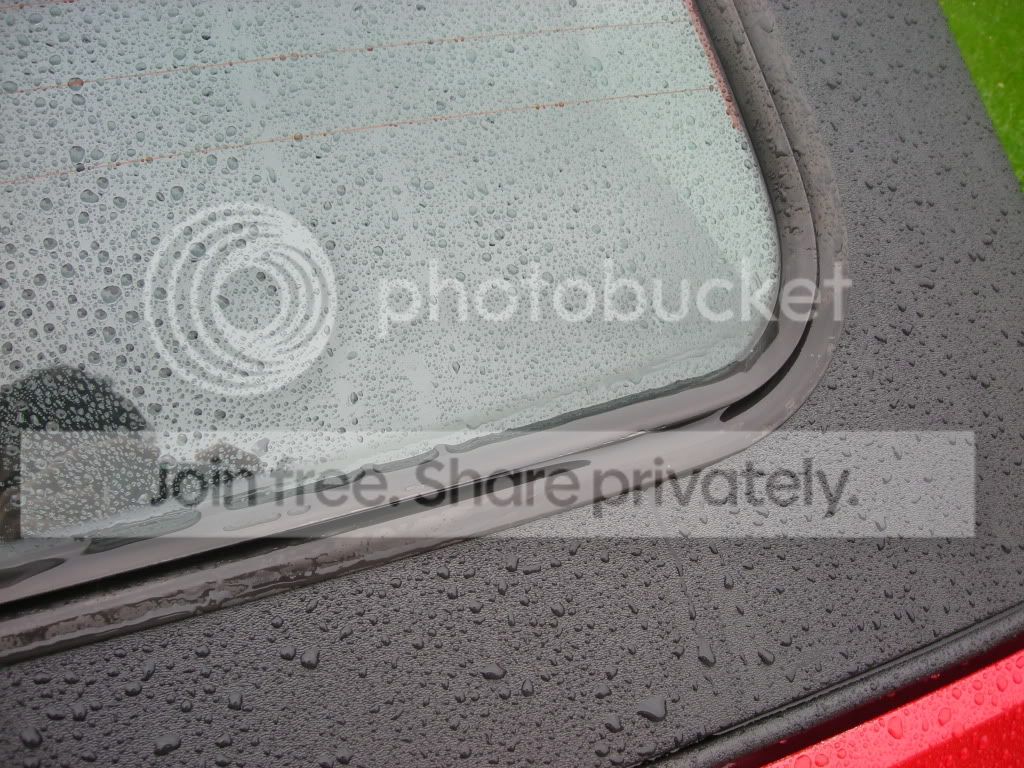 Leak from rear window? How to fix? | VW Vortex - Volkswagen Forum
