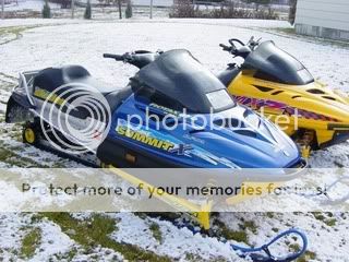 1998 Skidoo Summit X 670 w/ Simmons, Can, Bags, Cover, New Seals Just ...