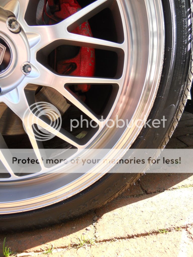 Curbed Machine finished rim slightly. Can I fix it myself??? | VW ...
